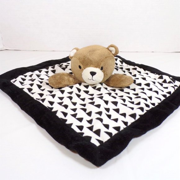 Levtex Baby | Toys | Levtex Baby Teddy Bear Plush Lovey Black White ...